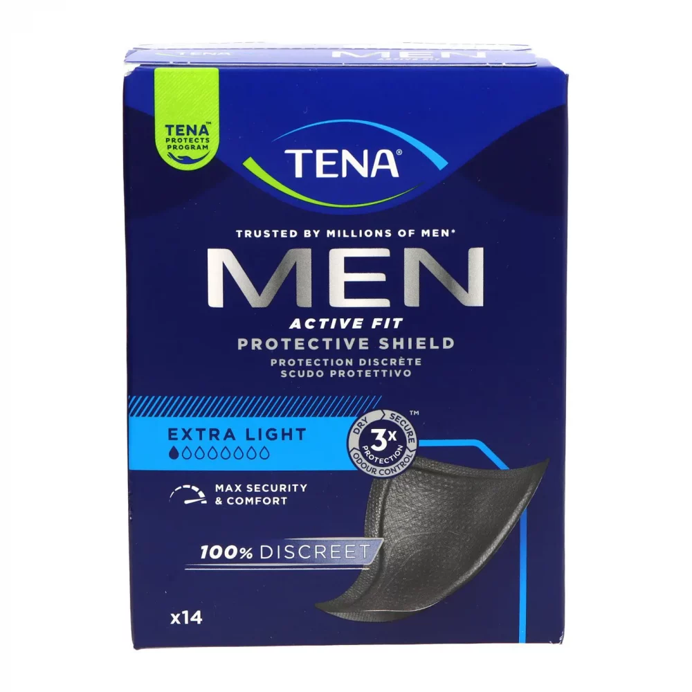 TENA Men Level 0 Escudo – Protección Discreta para Hombres